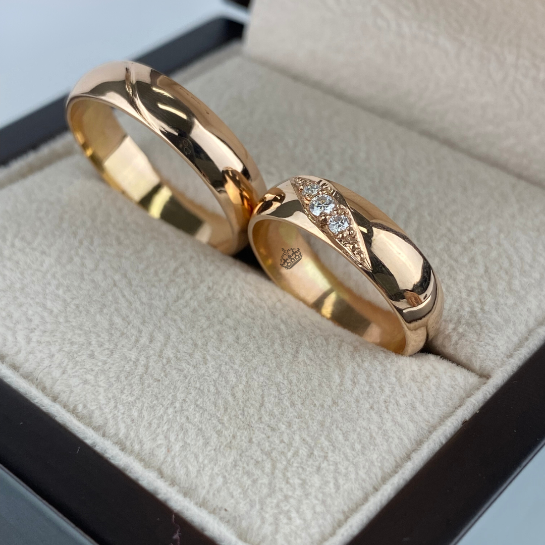 Anillos de Matrimonio Oro 18 kilates - La Joyería de Chile - La Joyeria ...